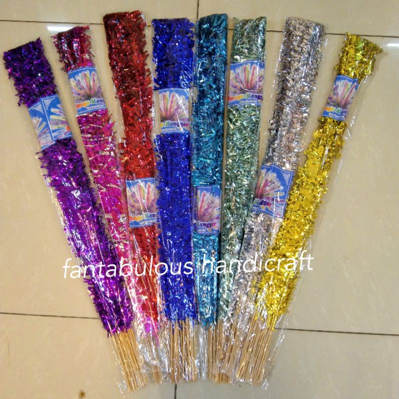 Bunga manggar Murah bajet / bunga maggar biasa Hiasan Kenduri | Shopee ...