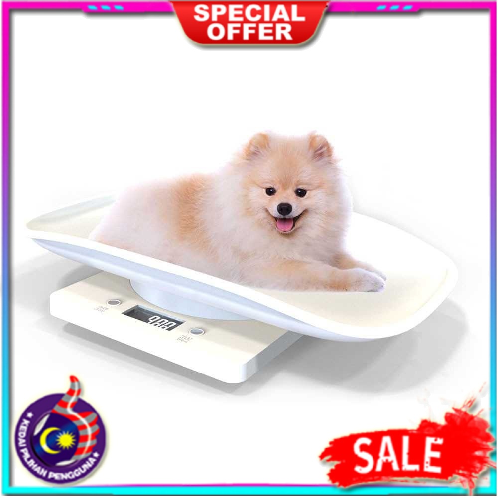 Small Pet Scale Digital Portable Dog Cat Scale Electronic Kitchen Food ...