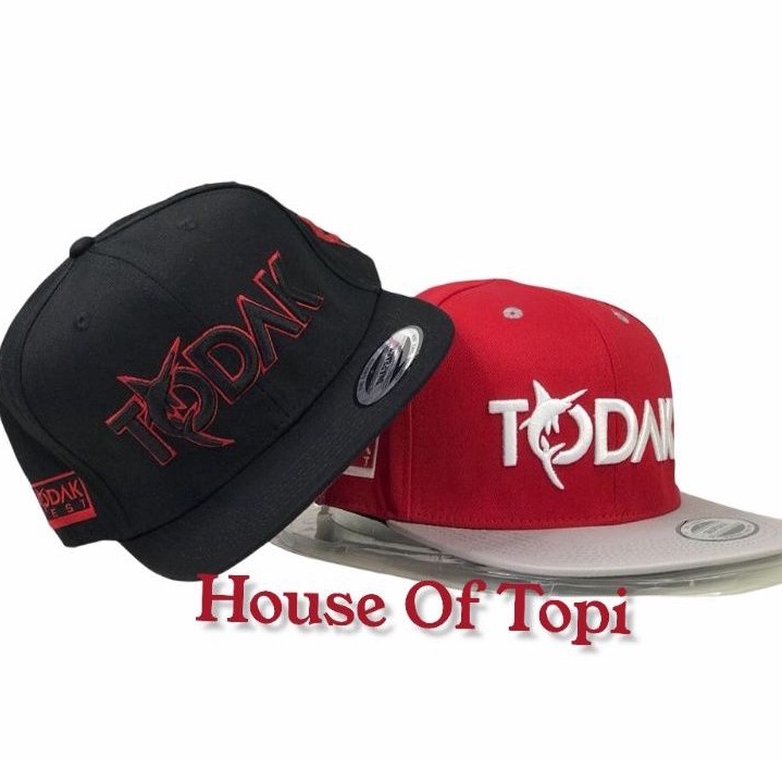 TODAK SNAPBACK CAP - TODAK GAMING WITH EMBROIDERY TODAK LOGO | Shopee ...