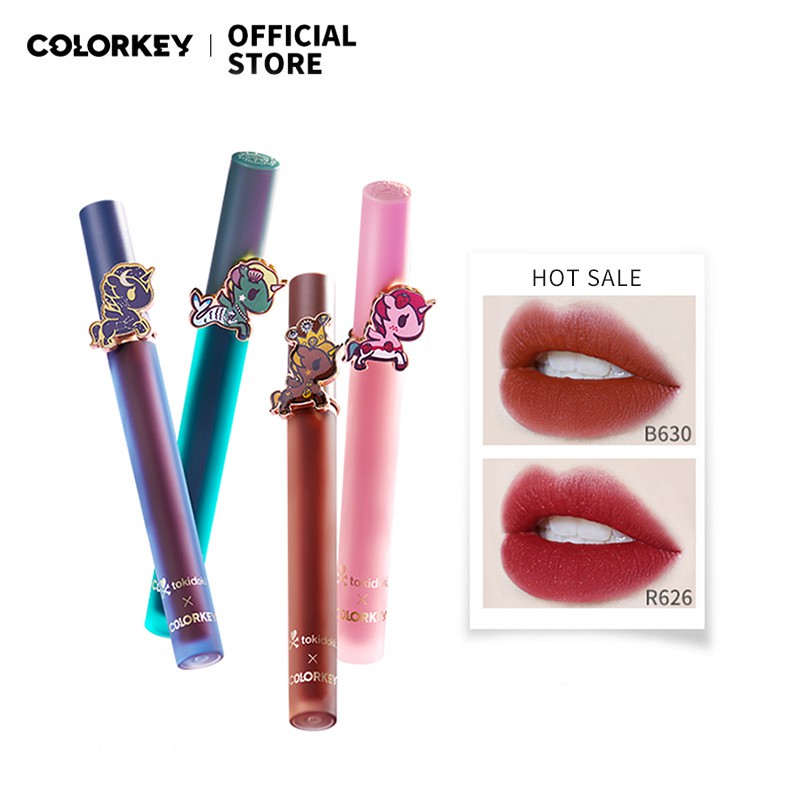 Colorkey Tokidoki Co-branded Velvet Matte Lip Glaze Cute Liquid ...
