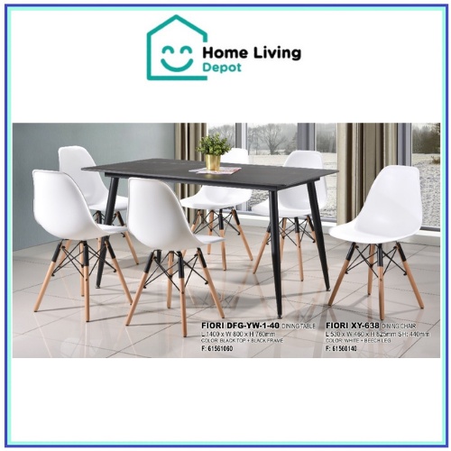 Solid Wood Dining Table/ Modern Plastic Dining Chair/Dining Table Set ...
