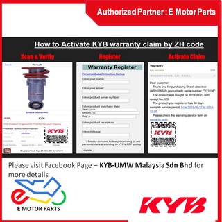 KYB FORK INNER TUBE LC135 Y15 Y125ZR FZ150 EGOS FI EGOLC AVANTIZ ...