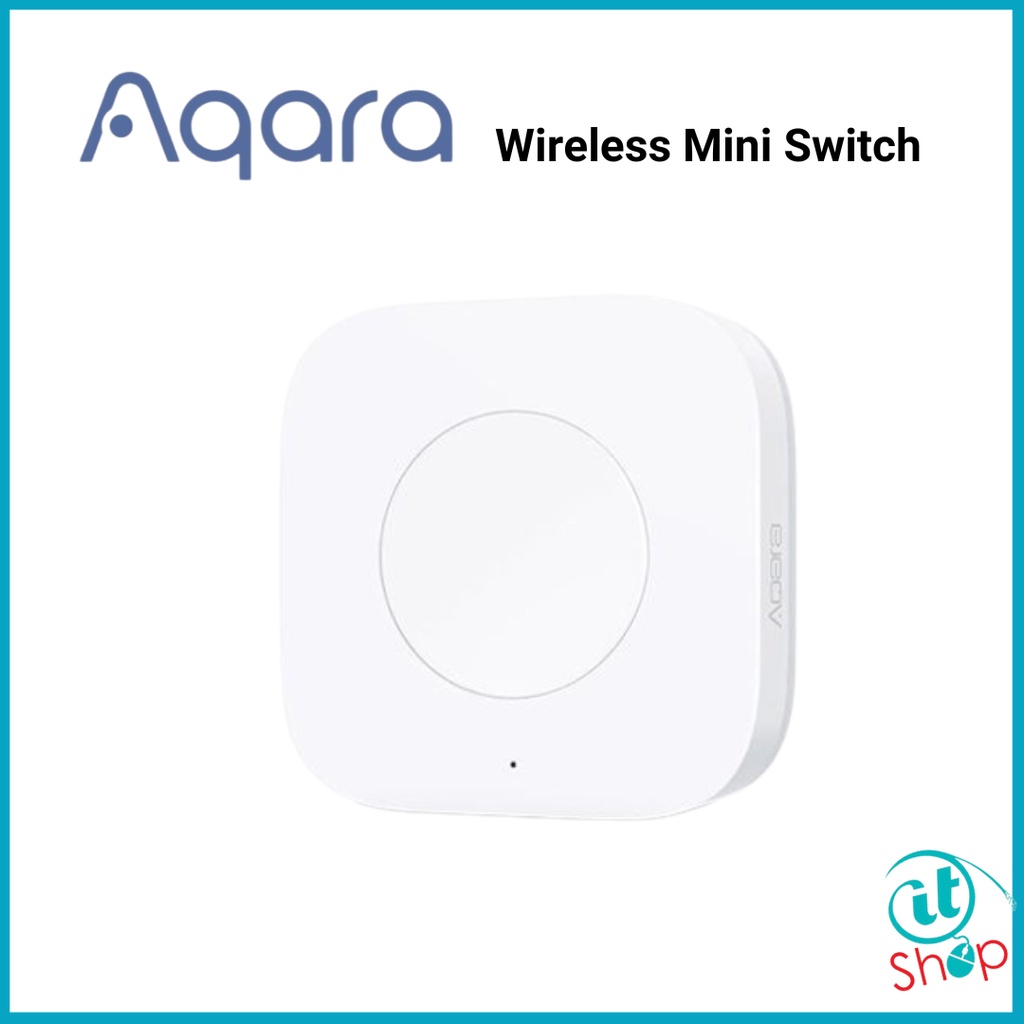 Aqara Wireless Mini Switch (One Button Control | 2 Years Battery Life ...