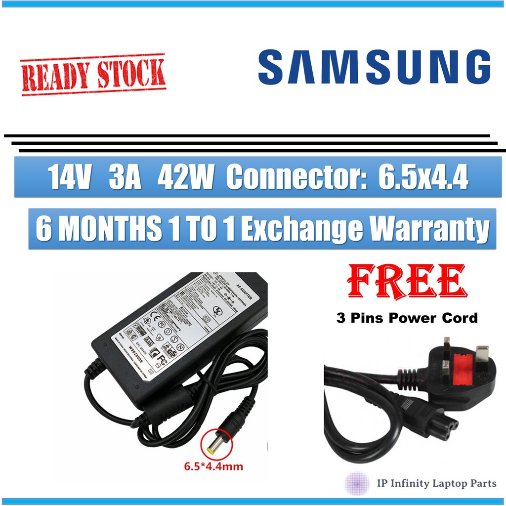 Samsung Adapter 6.5*4.4mm S22C570H AP04214-UV Laptop Charger Adapter ...