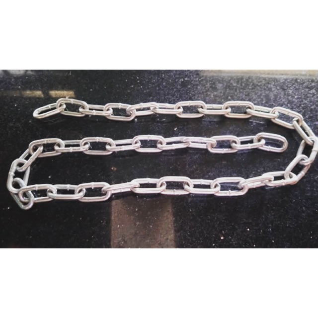 CLEARANCE!!! Heavy Duty Galvanized Metal Chain (1Meter) 4cm (L) X 5mm ...