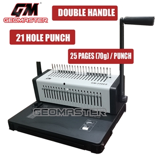 GEOMASTER Binding Machine Heavy Duty Binding Machine 2500II, Big ...