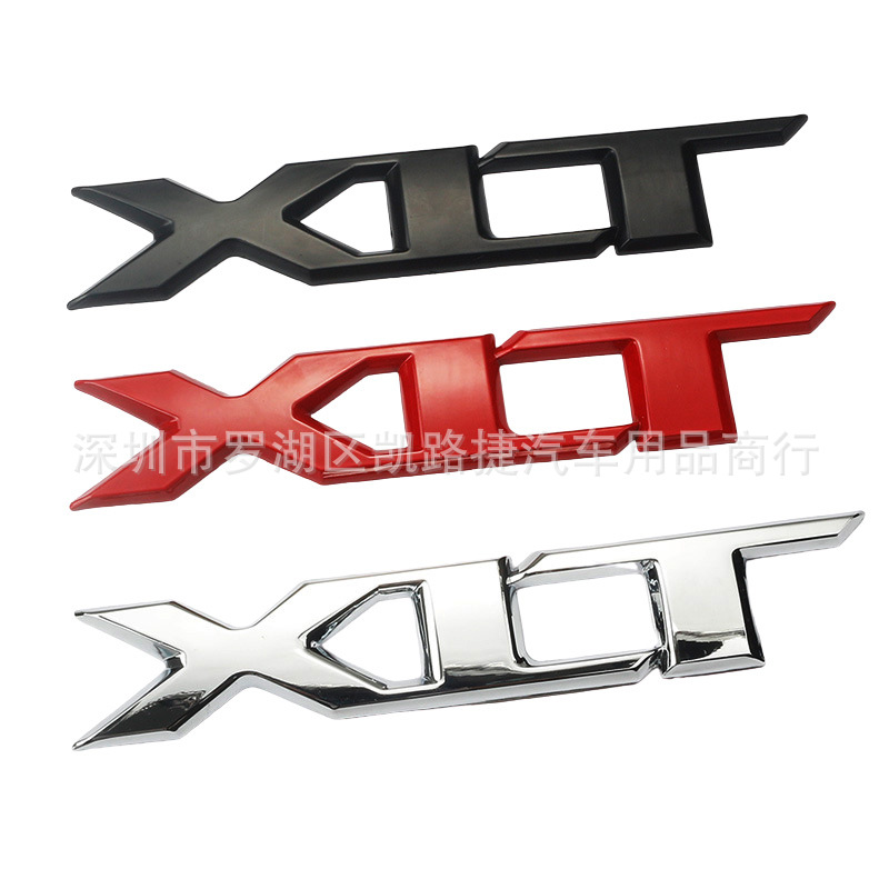 Ford Ranger Sticker Badge Ford Ranger XLT 3D modified pickup trunk logo ...