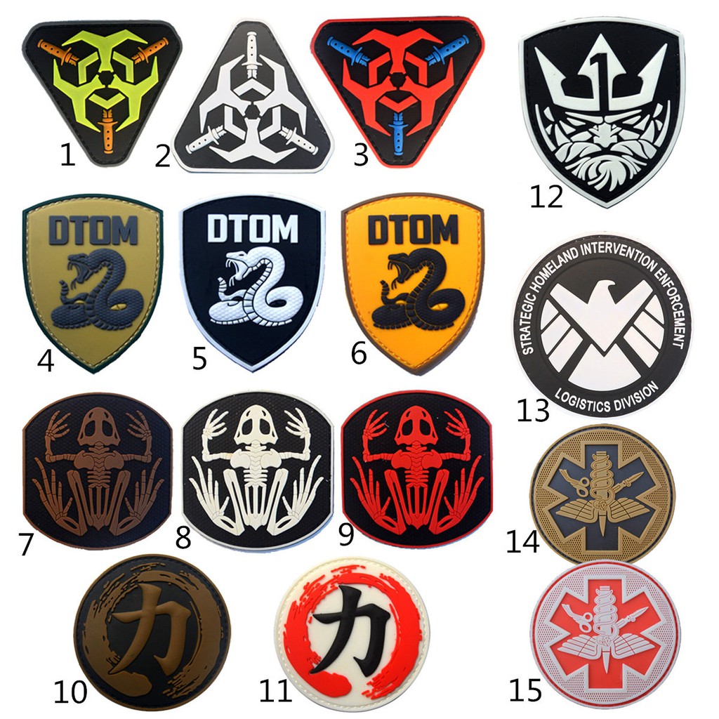 US Navy Seals Bone Frog Skeleton Skull DEVGRU Frogman Morale PVC 3D ...