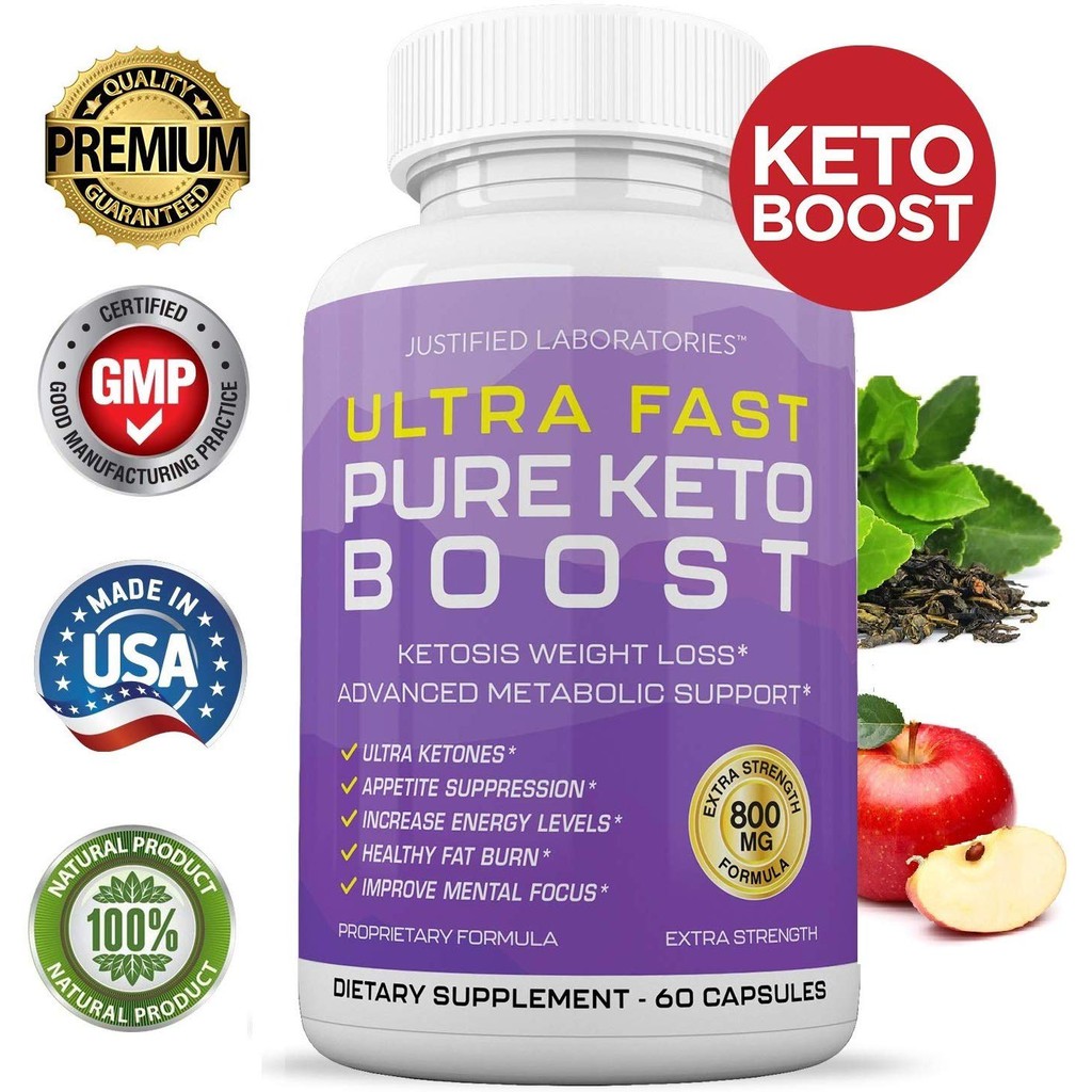 Ultra Fast Pure Keto Boost Pills Advanced Bhb Ketogenic Supplement