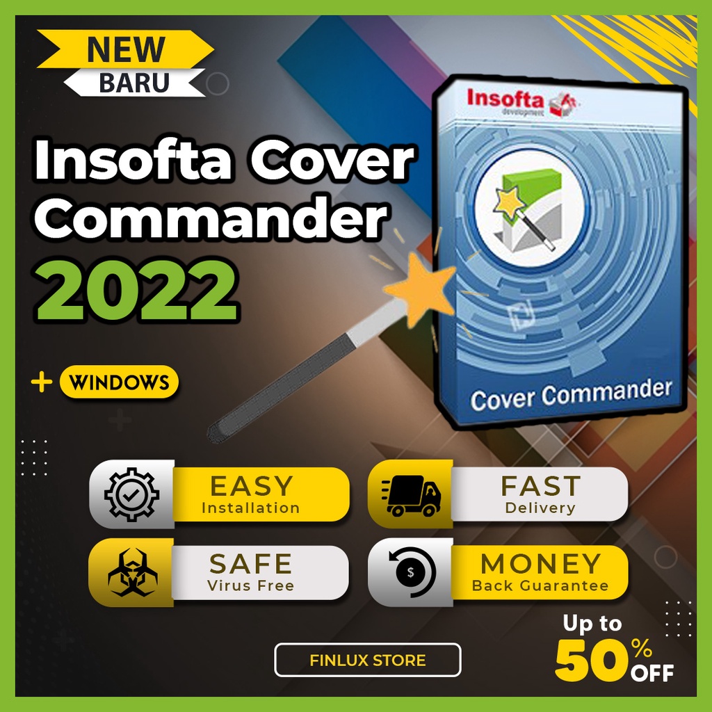 Insofta Cover Commander 7.0 Latest 2022 Lifetime For Windows | Shopee ...