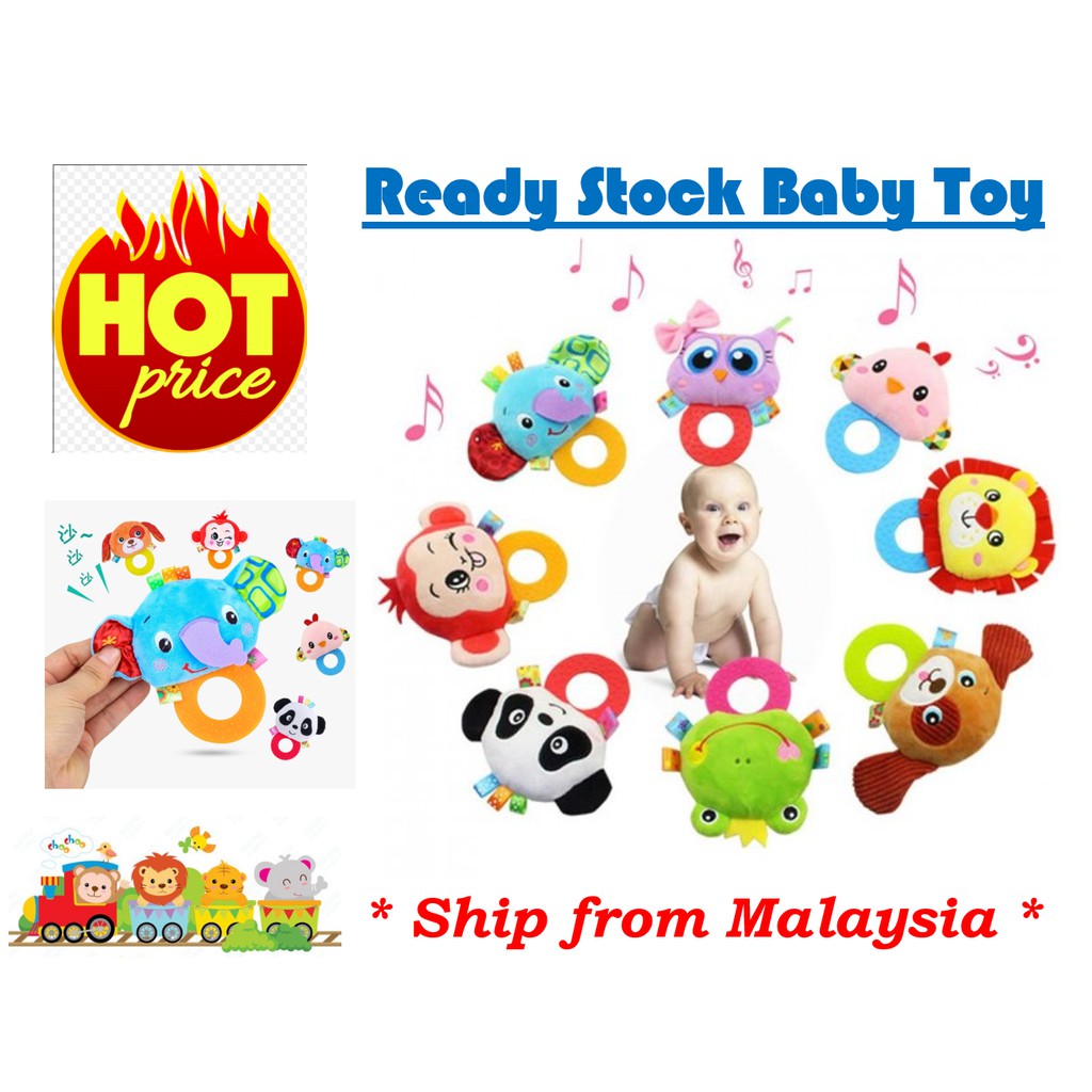 OFFER !!! Baby Happy Monkey Toys Newborn Plush Hand | Shopee Malaysia