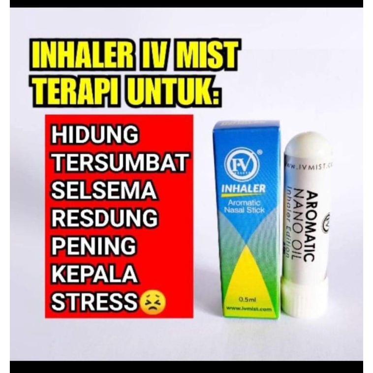 INHALER IVMIST / IV INHALER | Shopee Malaysia