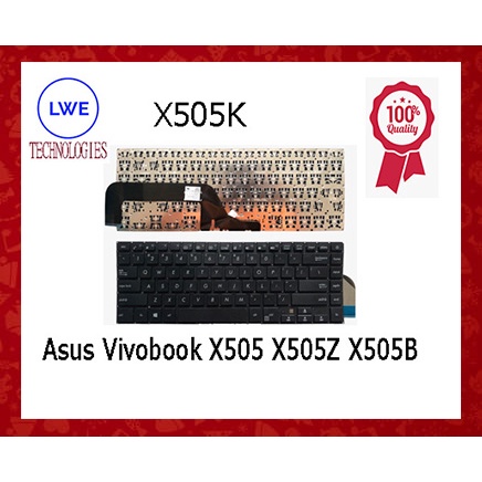 Asus Oem VivoBook x505 X505B x505BA X505BP X505Z K505 K505B Keyboard ...