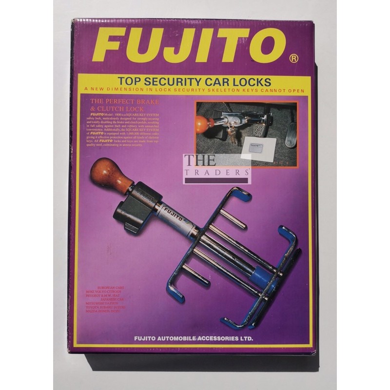 Fujito by Solex Brake/Clutch Pedal Lock (manual car) | Shopee Malaysia