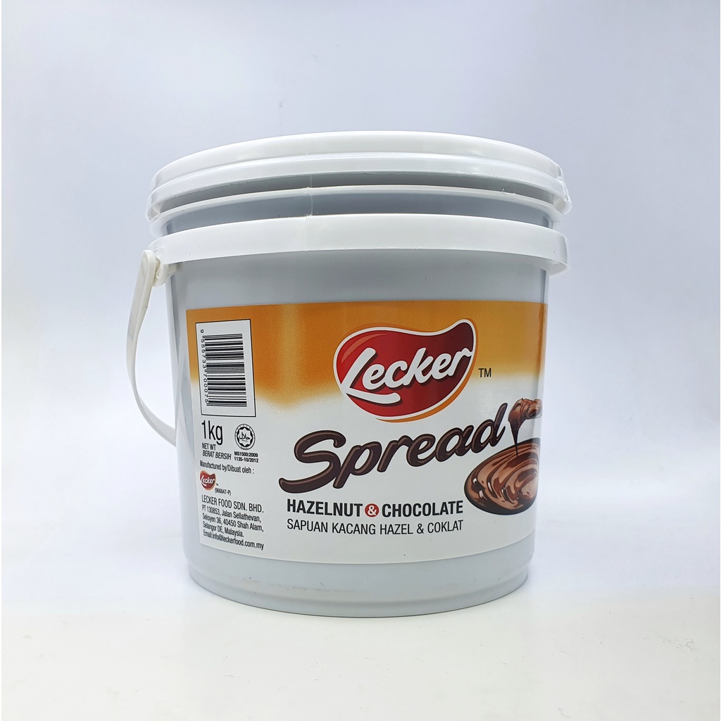 LECKER SPREAD HAZELNUT CHOC 1KG | Shopee Malaysia