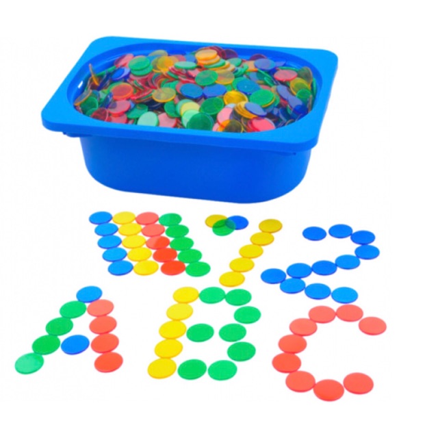 100 Round Transparent Counters | Shopee Malaysia