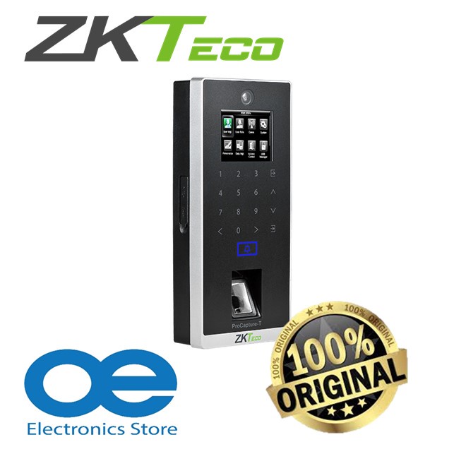 ZKteco ProCapture-T Door Access 2.4" TFT LCD Screen Fingerprint Access ...
