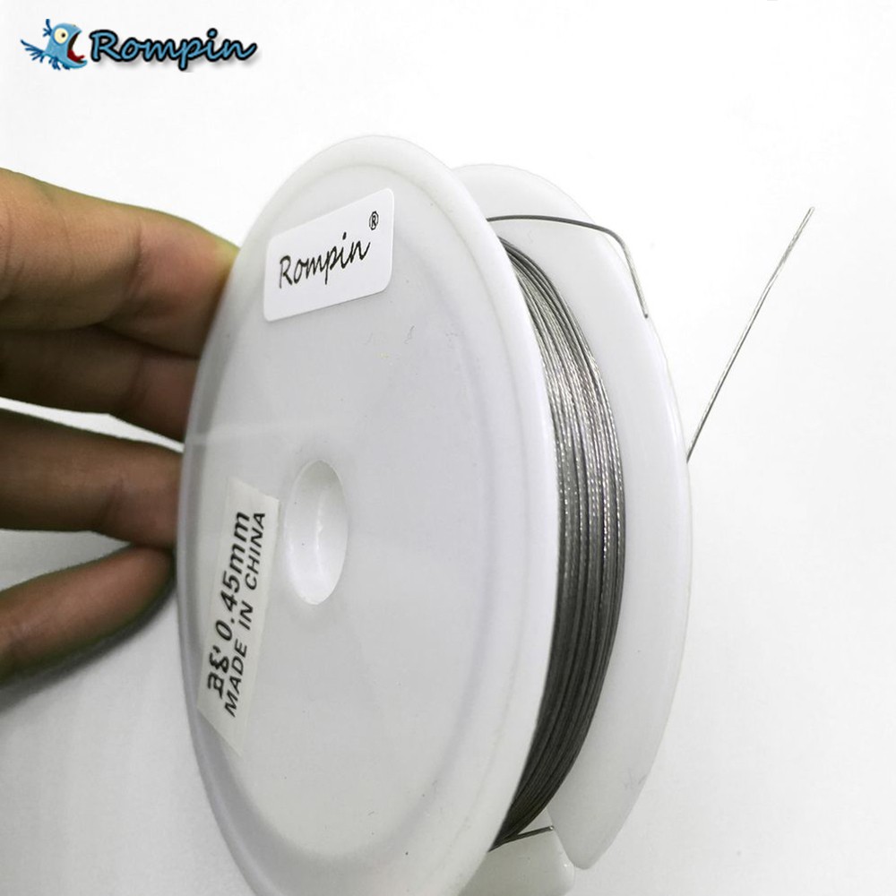 10M fishing Stainless steel wire line 7 strands Trace Coating Wire ...