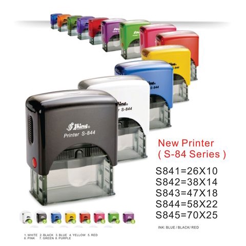 shiny self-inking Customized Rubber Stamp/CHOP/company chop | Shopee Malaysia