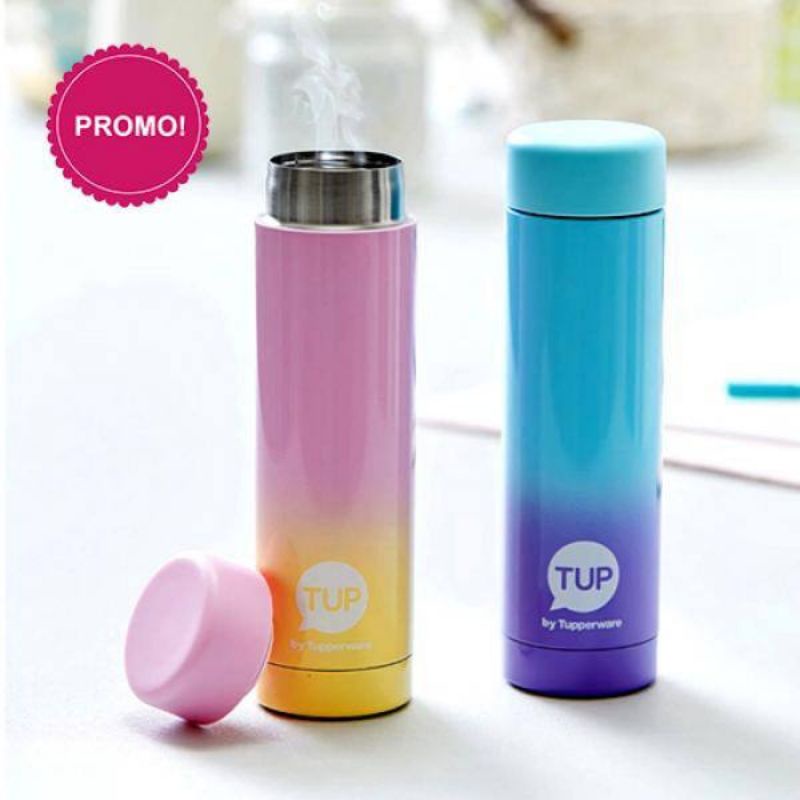 Slim Thermos / thermal flask Tupperware (1) | Shopee Malaysia