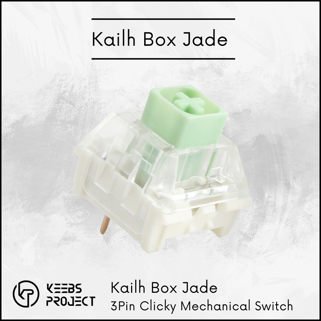 Kailh Box Jade Clicky Mechanical Switch | Blue Switch | Dust proof Stem ...