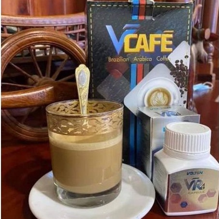 VR4 CAPSULE & VCAFE Brazilian Arabica Coffee Extra Halia Hitam Capsul ...