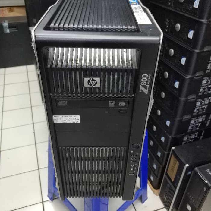 Pc server hp z800 super double processor / xeon e5620... 2.40ghz / 16gb ...