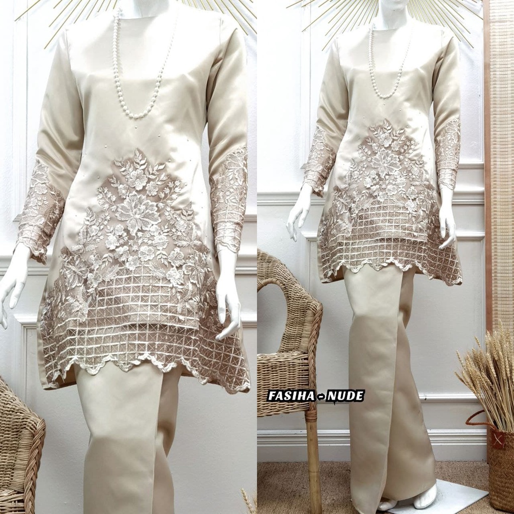 NEW COLLECTION FASIHA KURUNG NIKAH TUNANG RAYA BAJU SANDING BAJU TUNANG ...