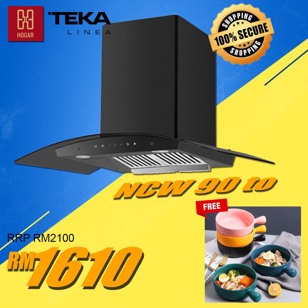TEKA NCW 90 T30 | Teka Cooker Hood | Chimney Hood | Dapur Masak | Dapur ...