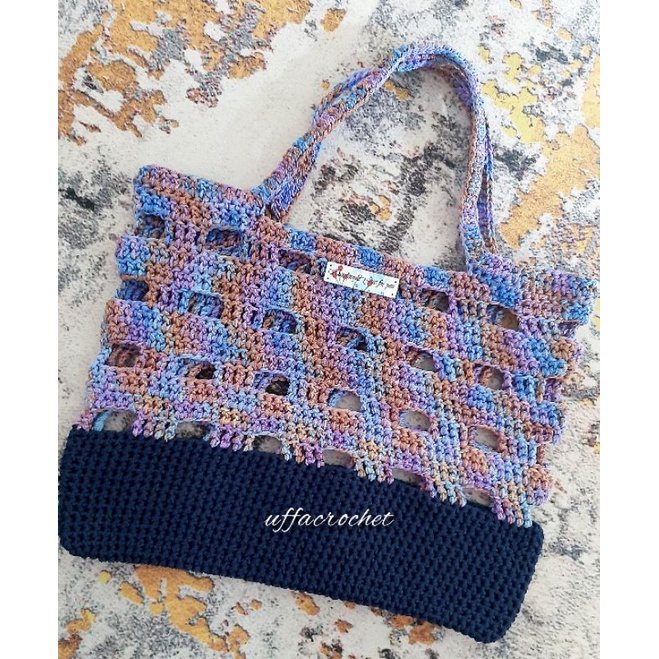 Beg Tote Kait/Crochet Tote Bag/Beg Telekung READY STOCK | Shopee Malaysia