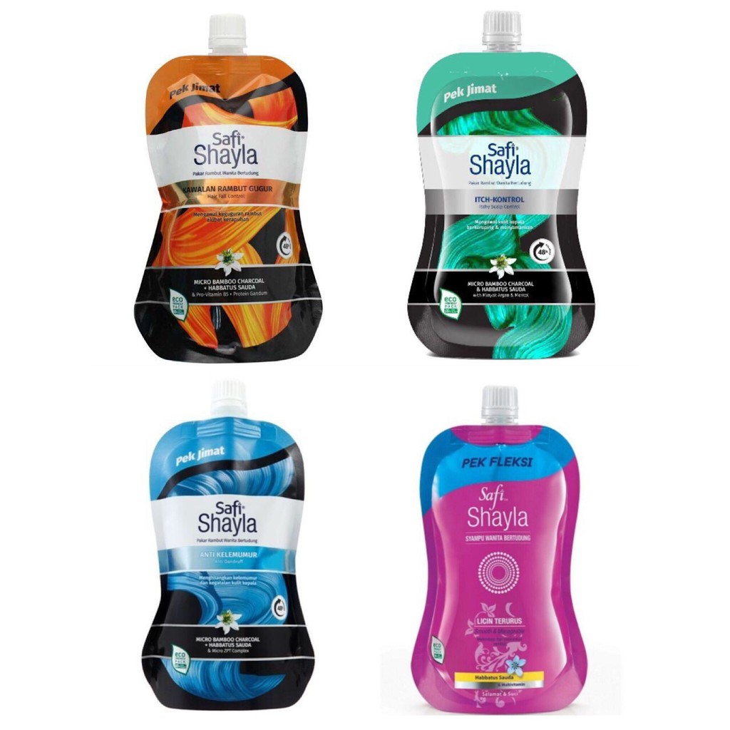 480ml Safi Shayla Shampoo Refill Pouch 480g | Shopee Malaysia