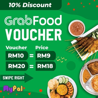 Grab food Voucher | Instant Code | Cheapest Grab Food Voucher | Shopee ...