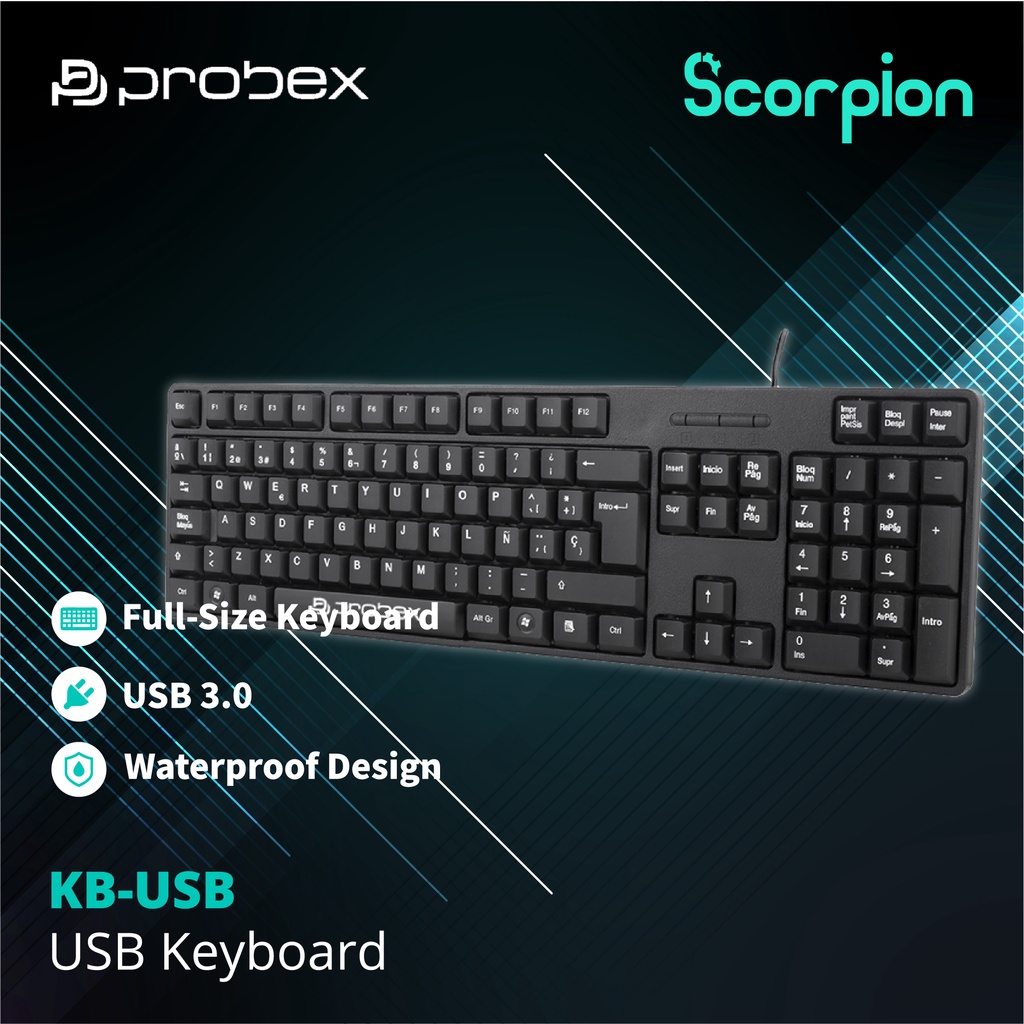 Probex KB-USB Keyboard | Shopee Malaysia