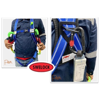 SWELOCK KOREA Super Lightweight Full Body Harness Set - Model: COLOCK ...