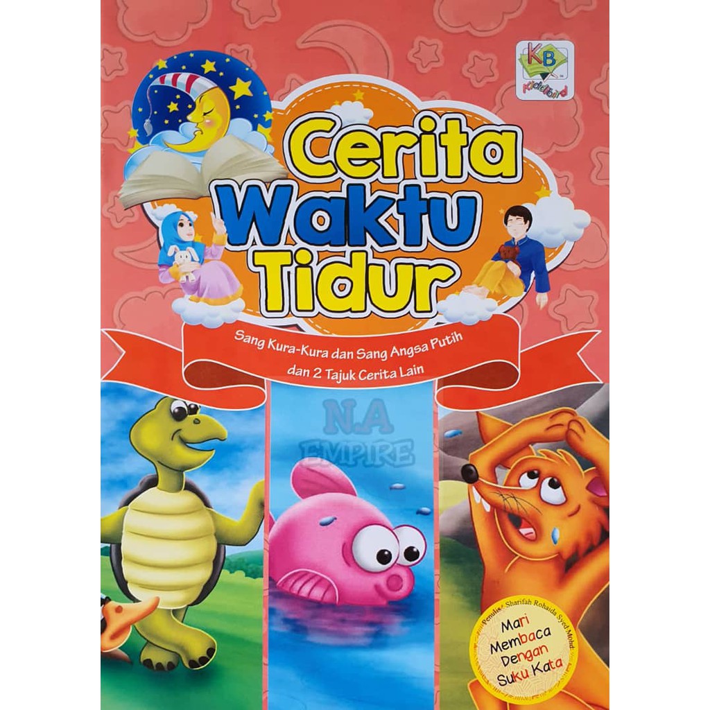 Cerita Waktu Tidur Sang Kura Kura Dan Sang Angsa Putih Dan 2 Tajuk Cerita Lain Shopee Malaysia