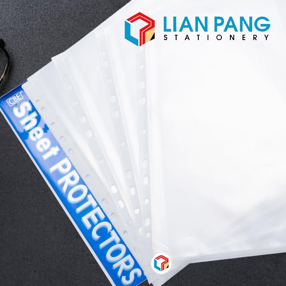 CBE Clear Sheet Protector, 10 Sheet/Pack | Shopee Malaysia
