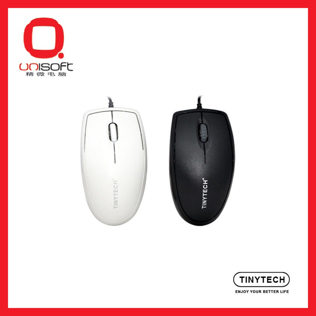 TINYTECH USB OPTICAL MOUSE WITH RAINBOW RGB LIGHTING DESIGN | Shopee ...