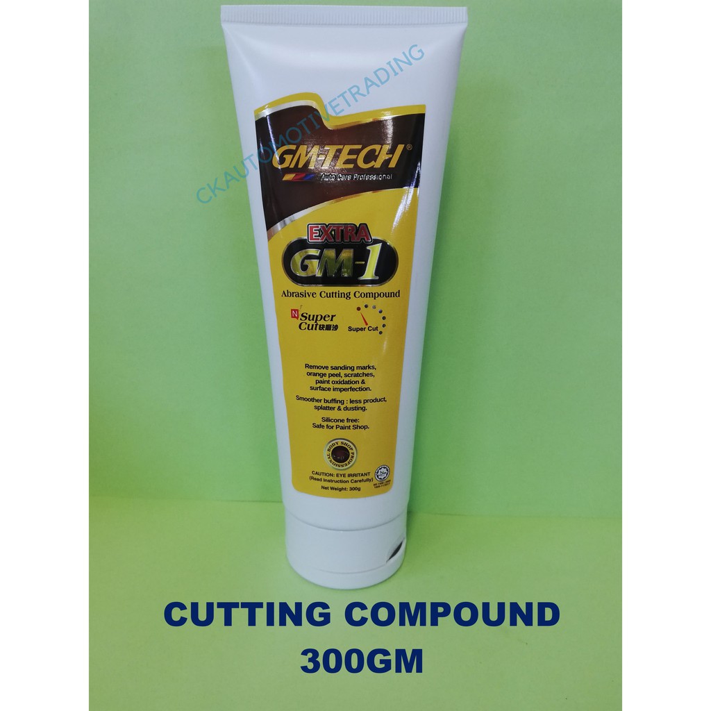 GM-TECH CUTTING COMPOUND/POLISH COMPOUND/ 300GM /SUPER CUT/CAR WASH ...