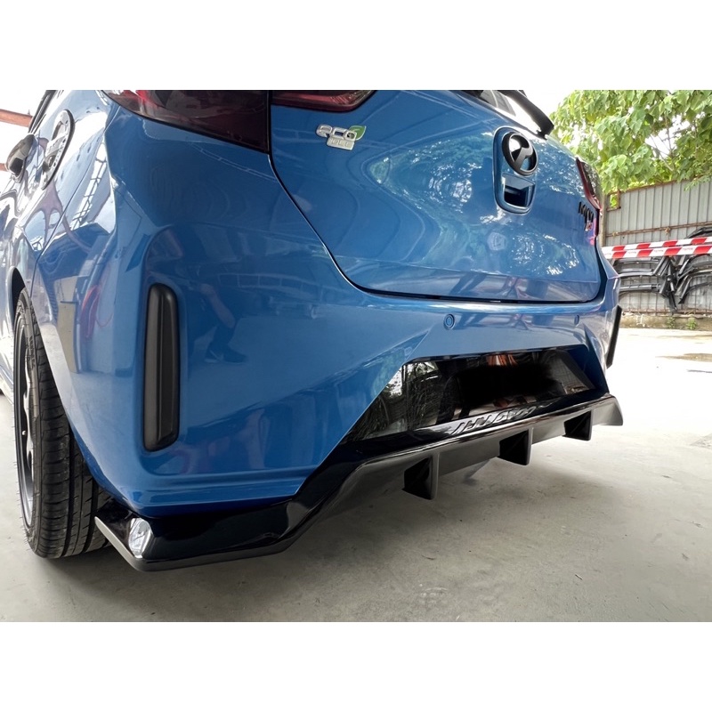 Perodua Myvi Gen3 & Facelift Rear Diffuser V1 V2 V3 | Shopee Malaysia