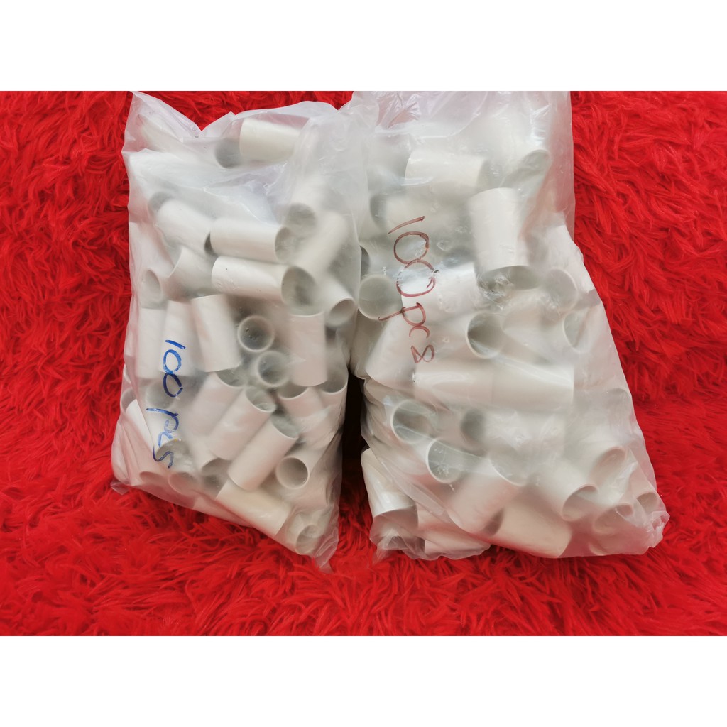 PVC Pipe Joint Fitting Socket @ Penyambung Paip / Conduit [20mm (3/4") & 25mm (1")] - (100pcs ...