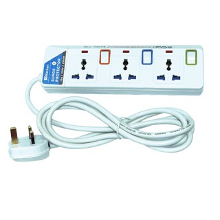 (3M) MARKEN Extension Power Strip with Surge Protector Multi Switch ...