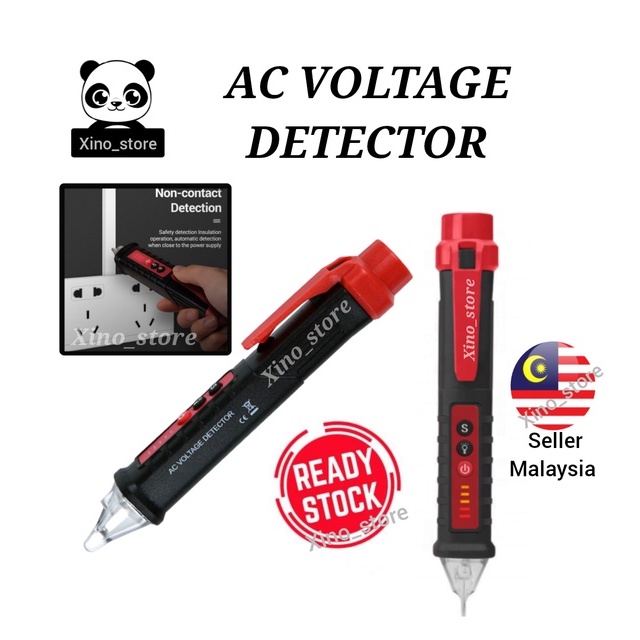 Ac Voltage Detector Digital Voltage Detector 12-1000V AC/DC Non-Contact ...