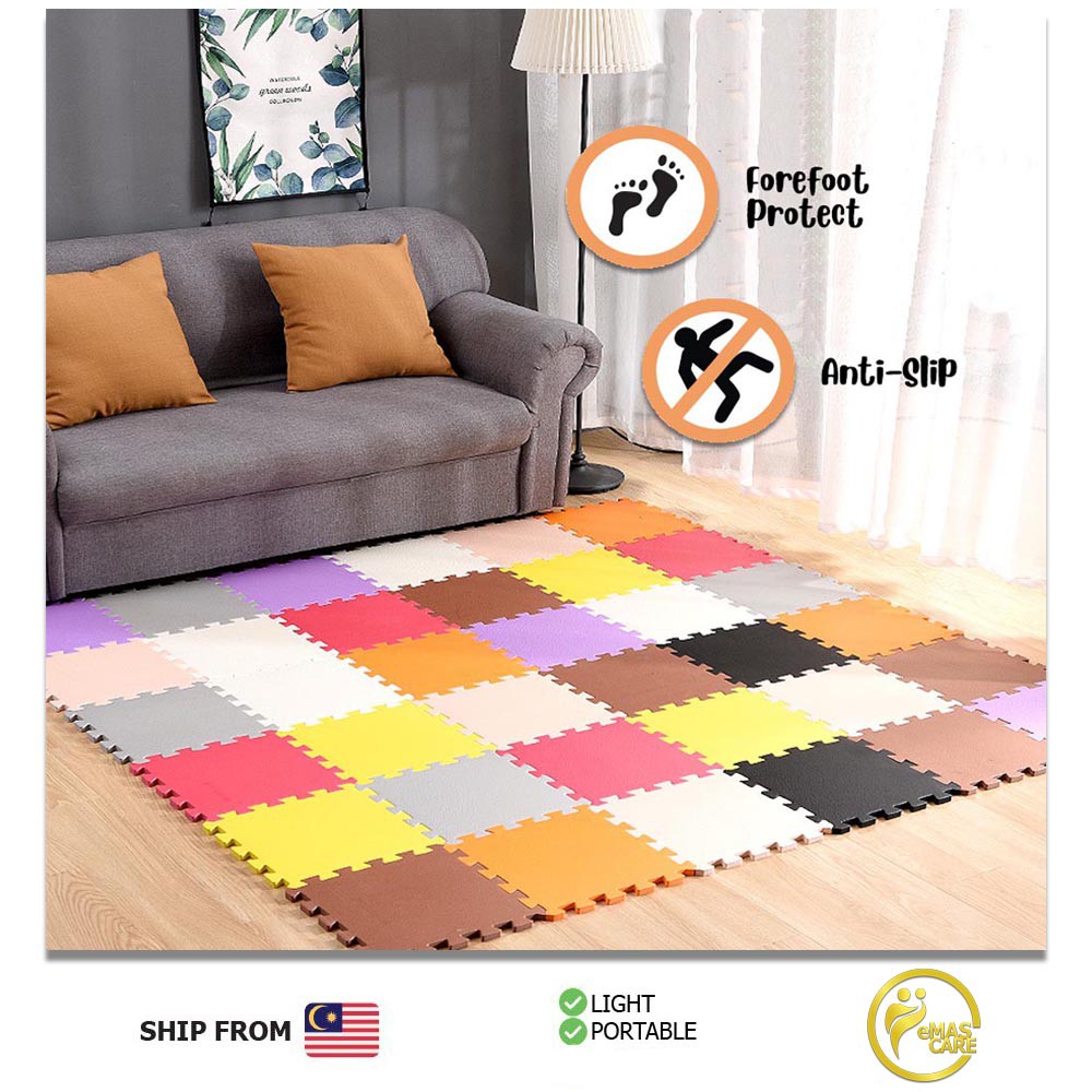 [UPGRADE] Soft Mat Foam Tikar Carpet EVA Mosaic Floor Mat -- Tikar ...