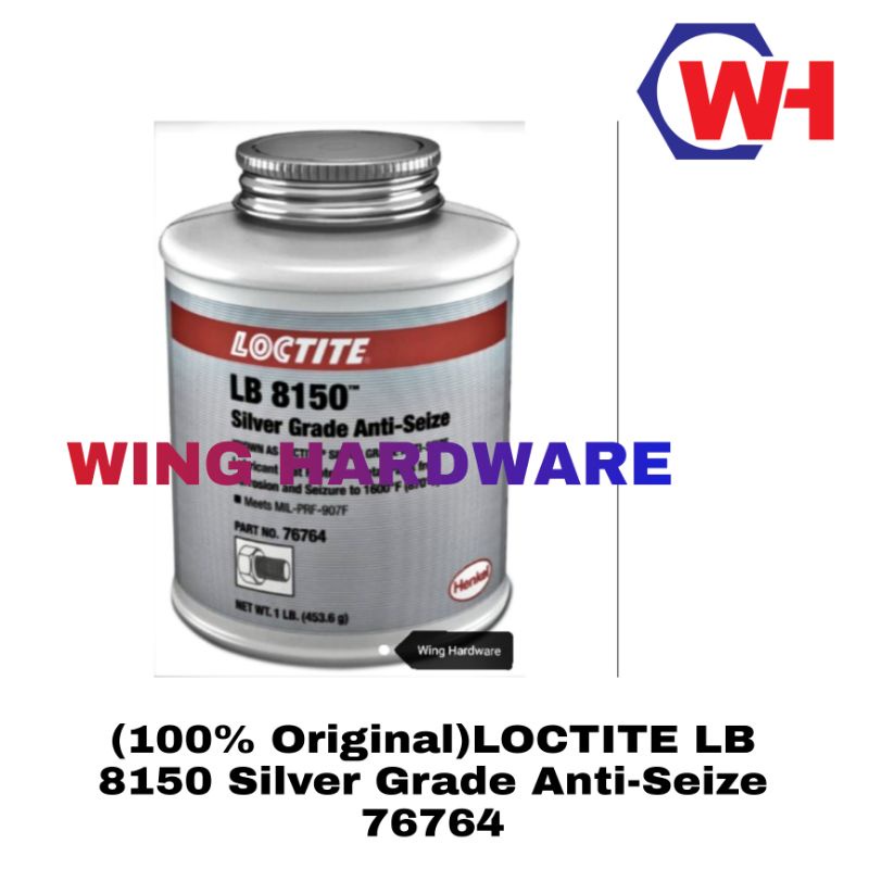 (100% Original) LOCTITE LB 8150 Silver Grade Anti-Seize 76764 | Shopee ...