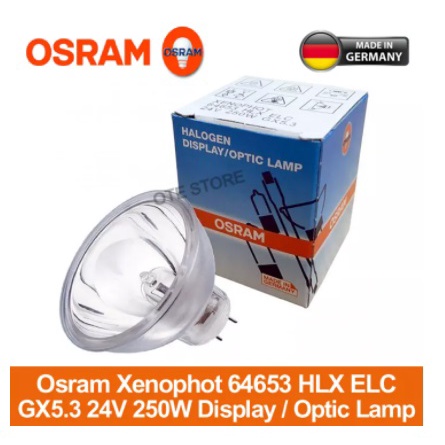 Osram Xenophot 64653 HLX ELC 24V 250W GX5.3 MR16 Display / Optic ...