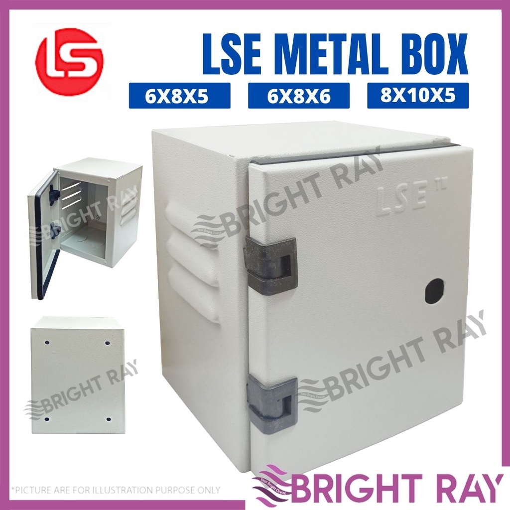 LSE Metal Box With Knob Metal Junction Box Waterproof Plastic Enclosure ...