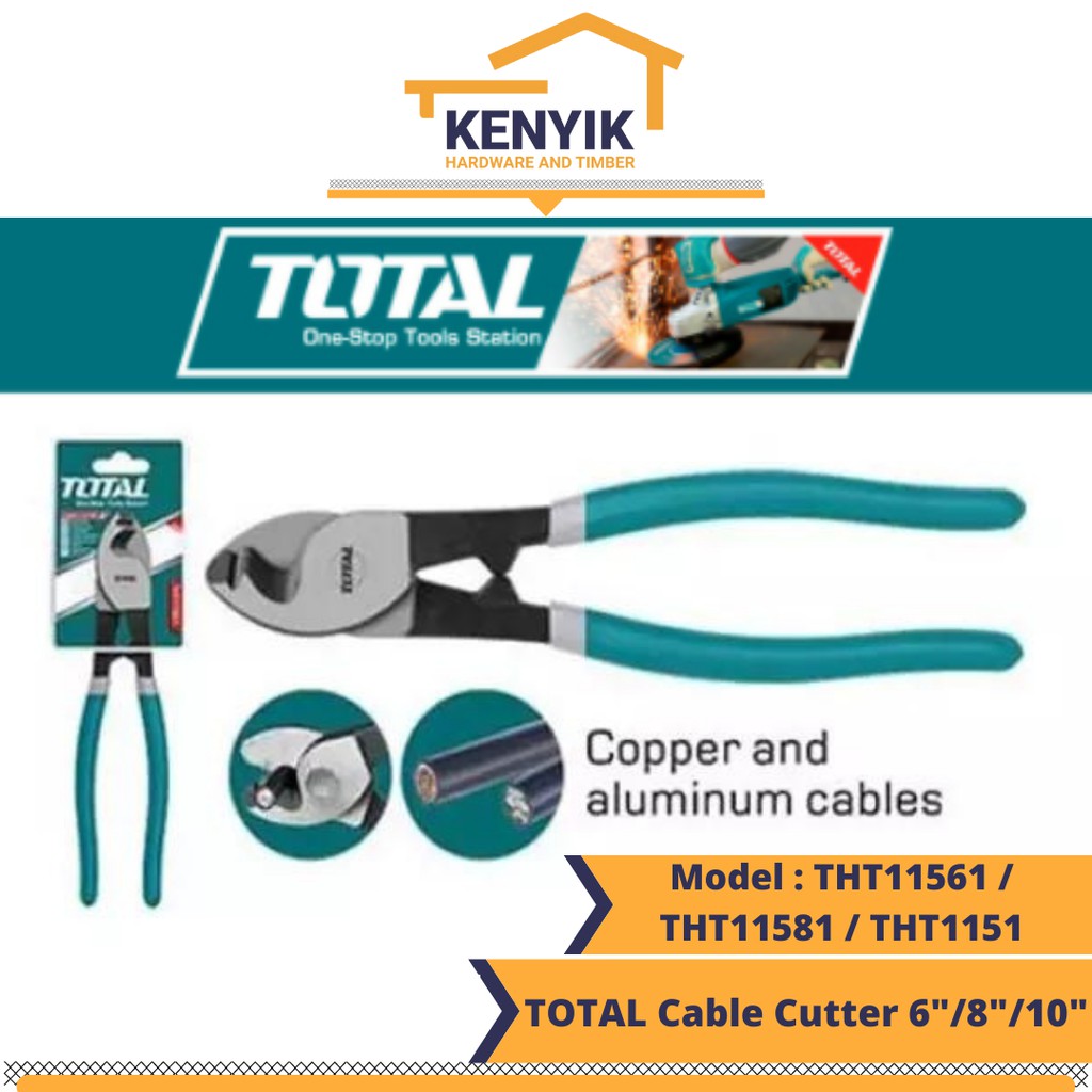 TOTAL Cable Cutter THT11561 / THT11581 / THT115102 | Shopee Malaysia