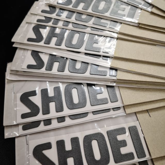 STICKER SHOEI for helmet | Shopee Malaysia