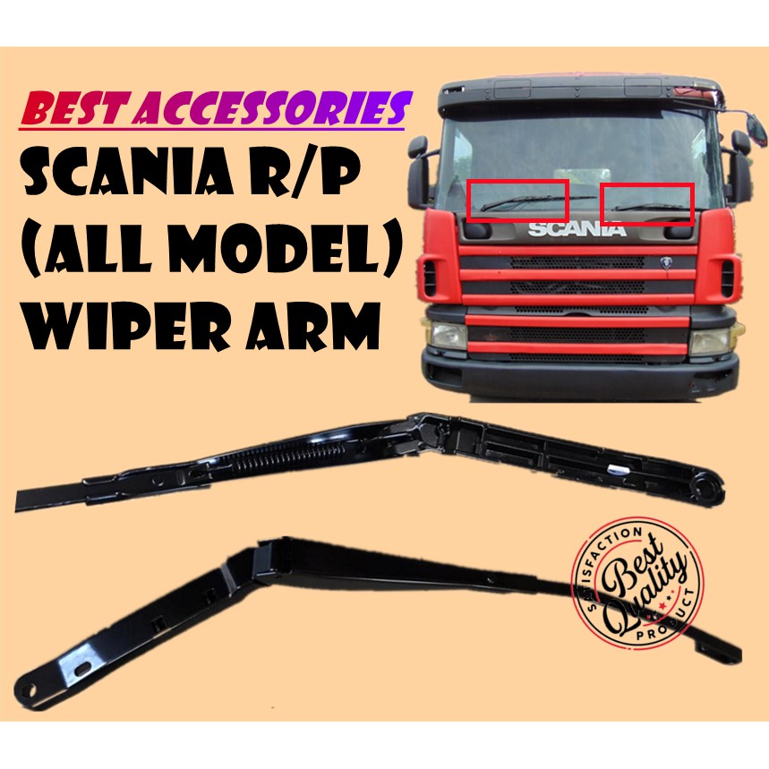 SCANIA "STEEL" WIPER ARM FOR ALL SCANIA MODEL HIGH QUALITIES | Shopee ...