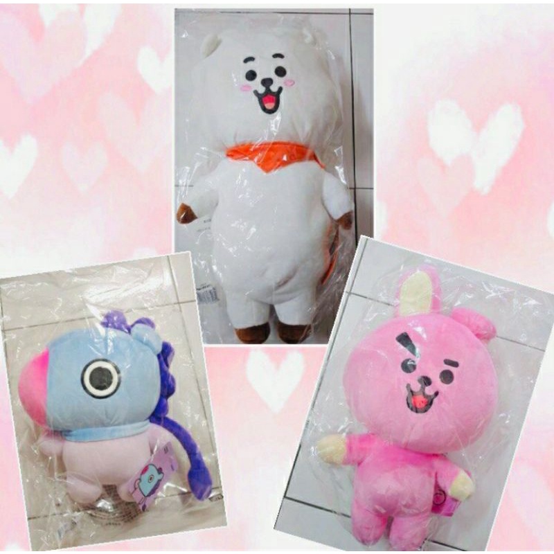 [Ready Stock] BT21 x Watsons China Smiling Plush Dolls BTS | Shopee ...